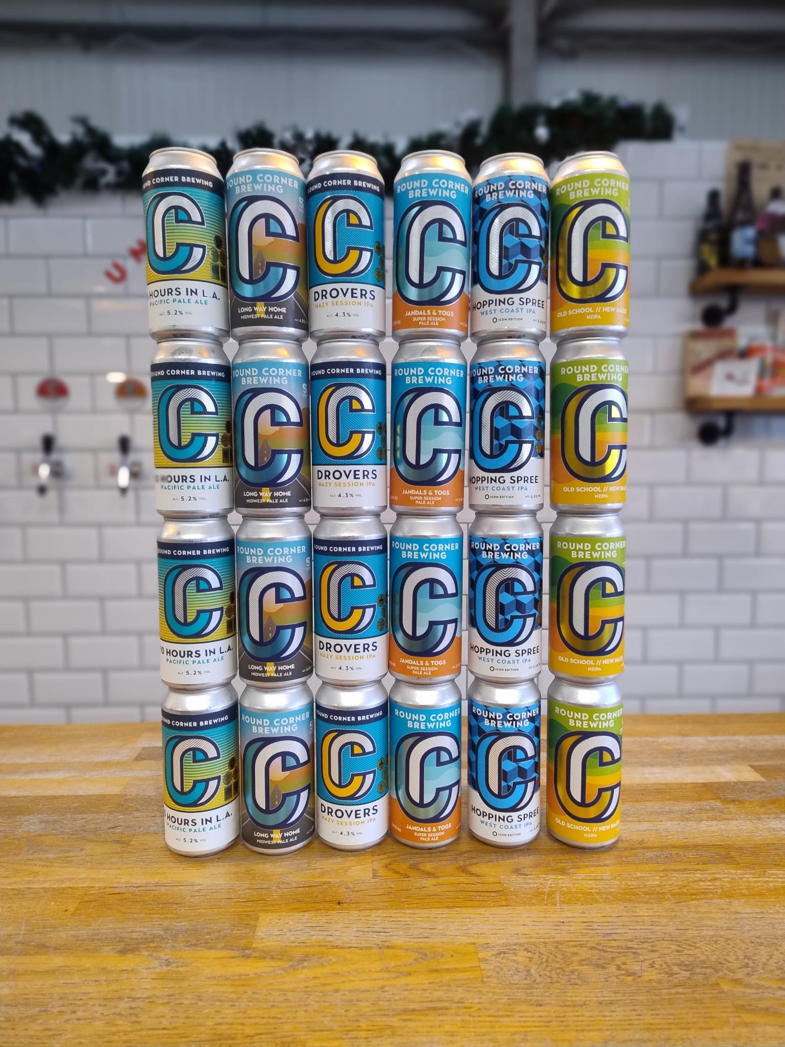 New Year Fridge Filler 24 Can mixed case. – Round Corner Brewing